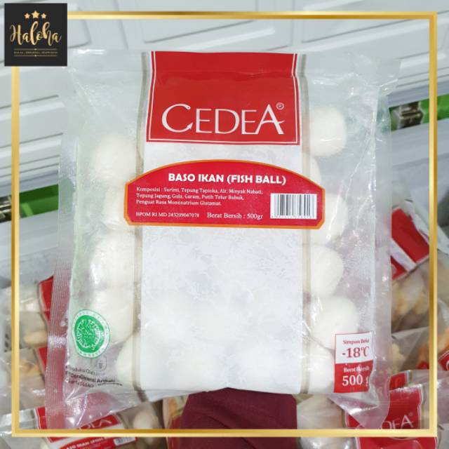 Jual Cedea Baso Ikan / Fish Ball 500 gram | Shopee Indonesia