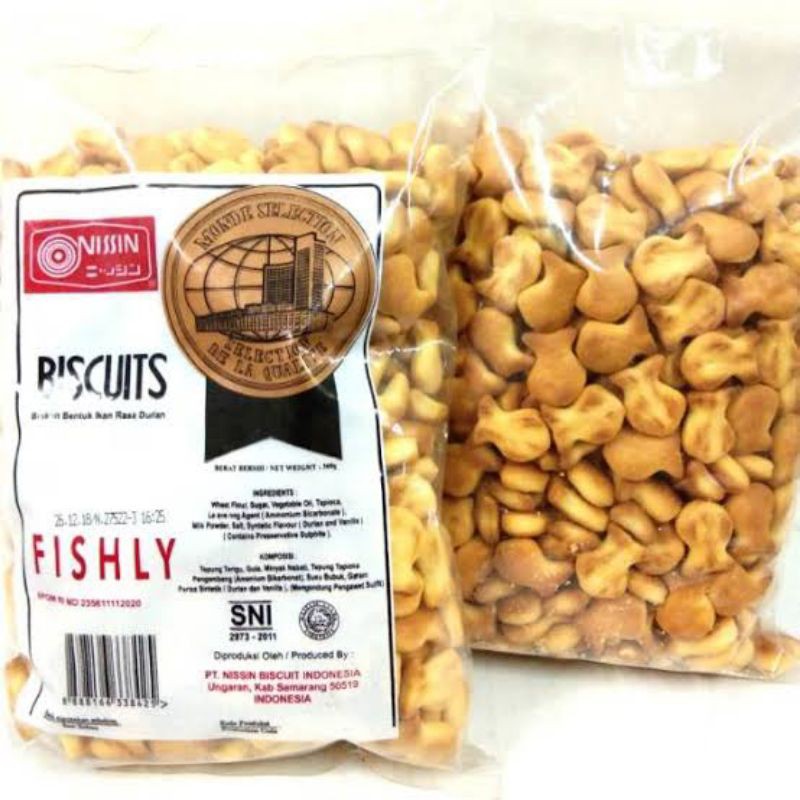 Jual NISSIN BISKUIT FISHLY 300GR | Shopee Indonesia
