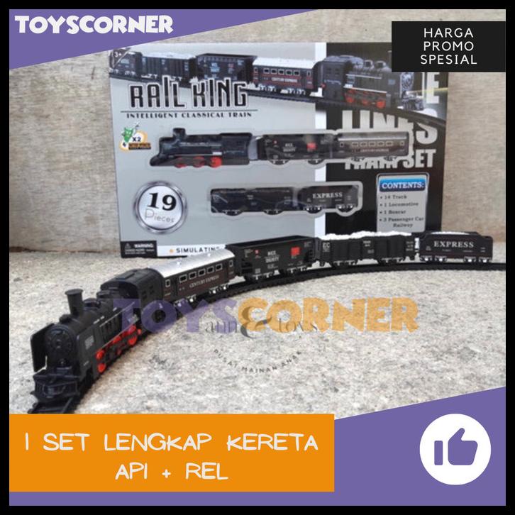 Jual Rail King Train Set Replika Kereta Api Mainan | Shopee Indonesia