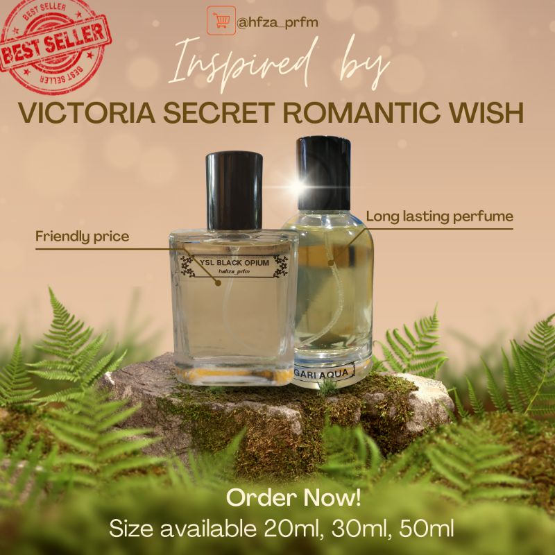 Jual ROMAN WISH Perfume Parfum inspired by VICTORIA SECRET ROMANTIC ...