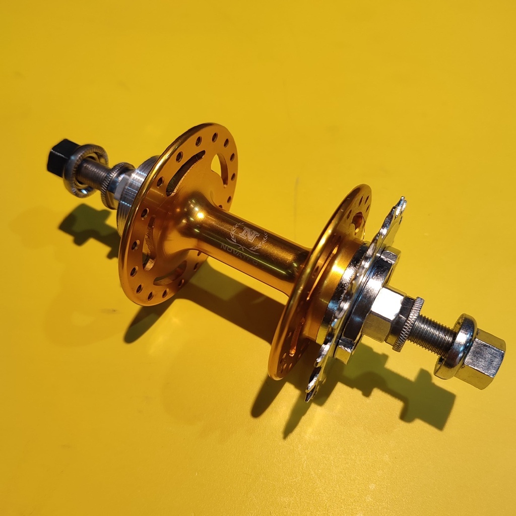 Jual Hub free hub Novatec Single Speed Fix Gear Ano gold Lubang 36 17 T ...