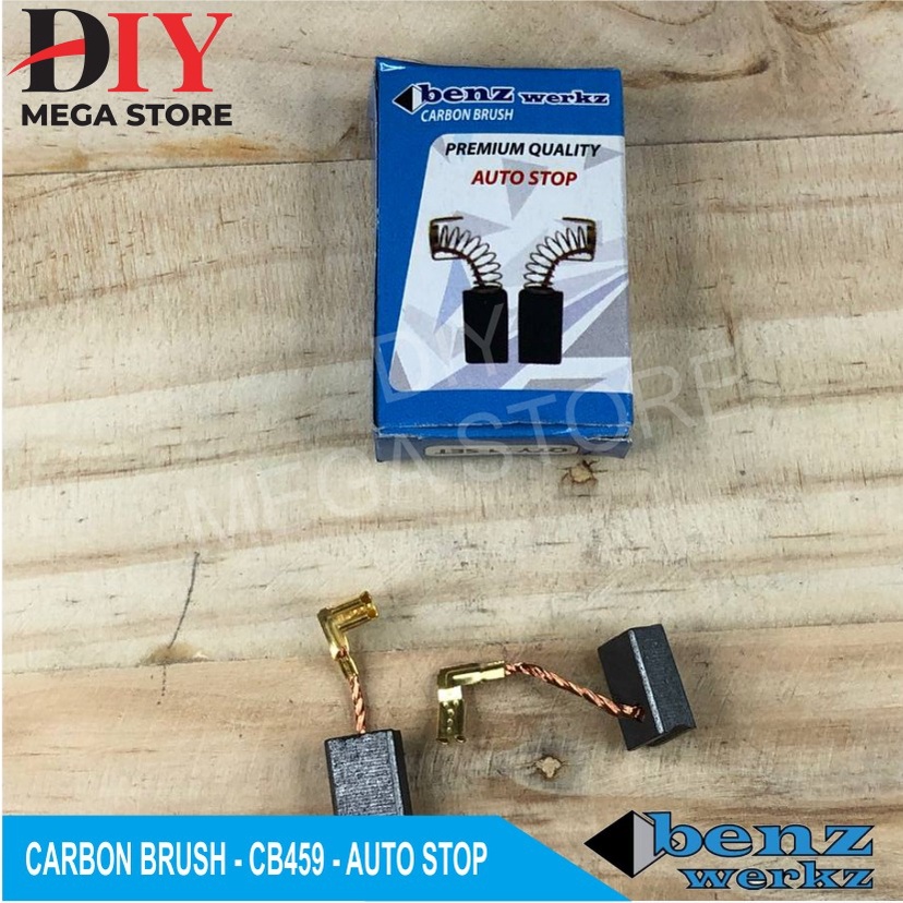 Jual Carbon brush double auto stop CB 459 arang spul mesin gerinda ...
