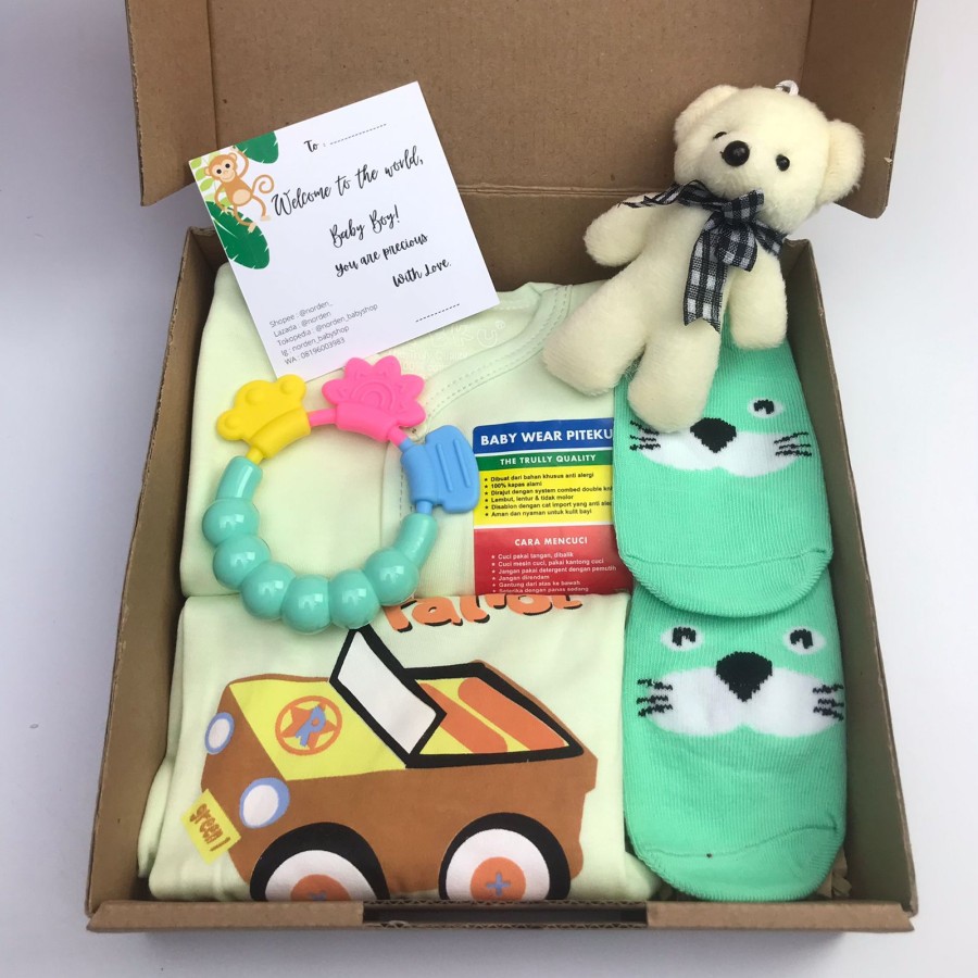 Jual Hampers Baby Born / Paket Hadiah untuk Bayi / Baby Born Giftset ...