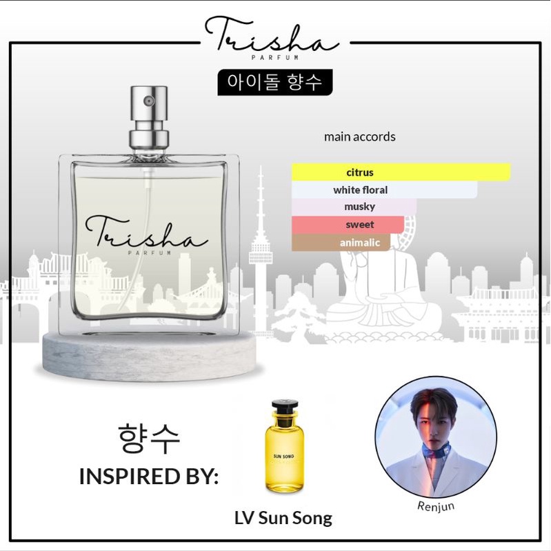 Jual Parfum Aroma RENJUN NCT Inspired By Sun Song | Bibit Inspired Eau ...