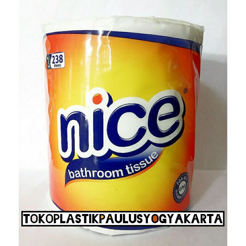 Jual Tisu / tissu / tissue Nice roll / gulung / toilet murah | Shopee ...