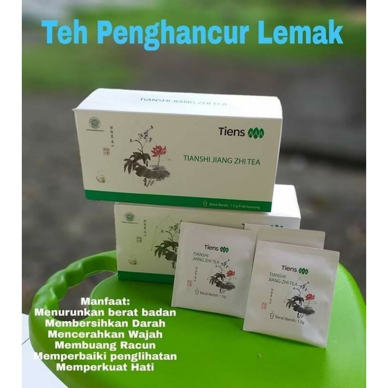 Jual Teh Herbal Jiang Zhi Tea Tianshi Ori Pembuang Racun Dan Lemak ...