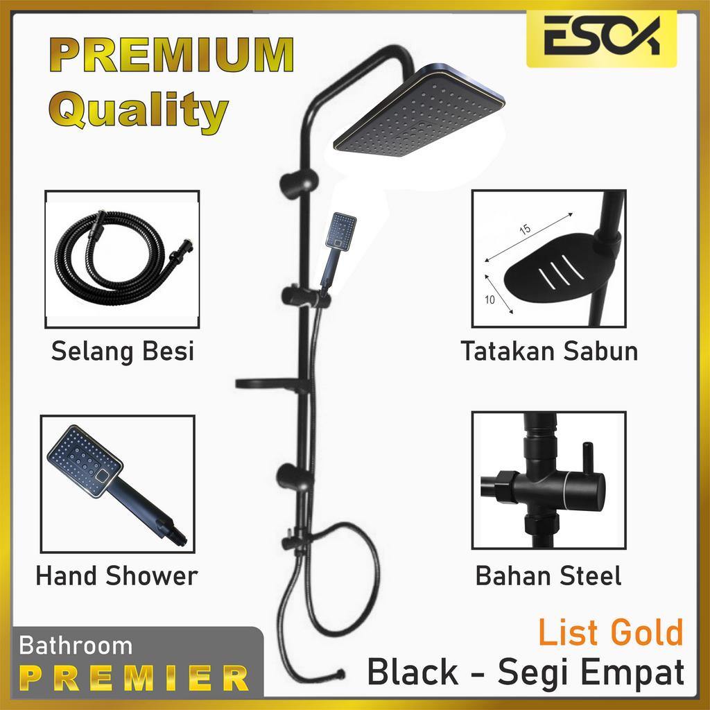 Jual Shower mandi satu SET - Shower Silver - Shower Full Set - Shower ...