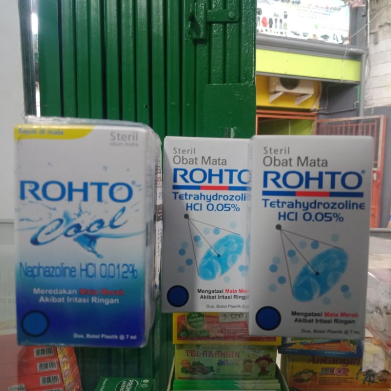 Jual ROHTO/ ROHTO COOL OBAT TETES MATA 7 ml | Shopee Indonesia