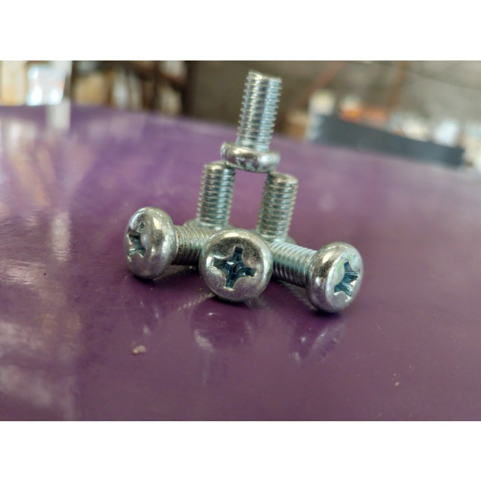 Jual Baut JP M 5x10/Baut JP M5/Baut Kepala Obeng (+)/Bulat Pan Head ...