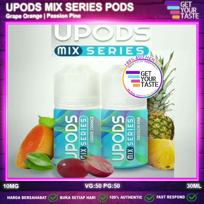 Jual Liquid Upods Mix Series Pods Friendly Salt Nic 30ML By Upods ...
