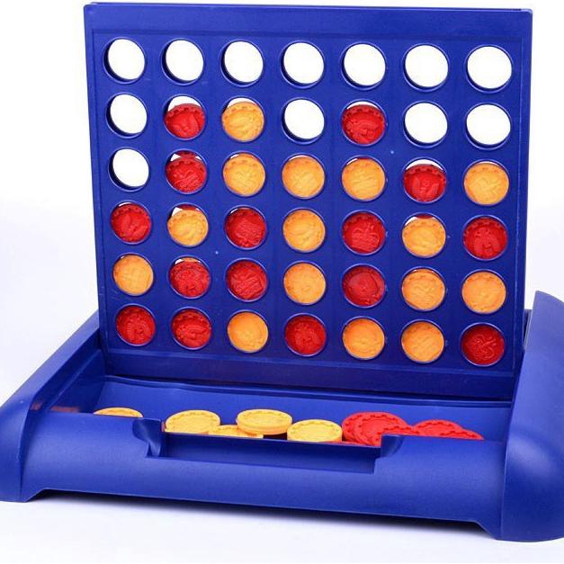 Jual Game Line Up 4 Bingo Connect Four Board Tic Tac Toe Edukasi ...