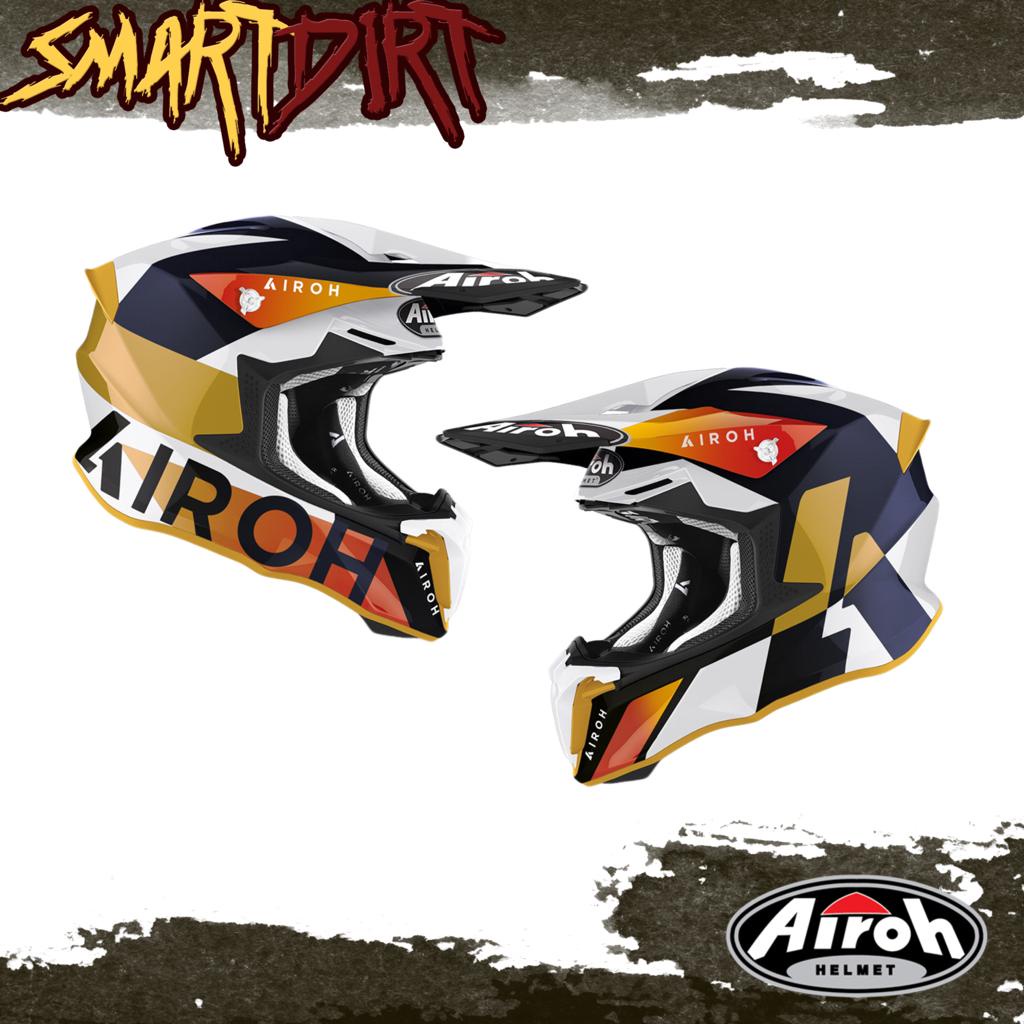 Jual HELM CROSS AIROH TWIST LIFT WHITE 2.0 HELM AIROH TWIST 2.0 ...