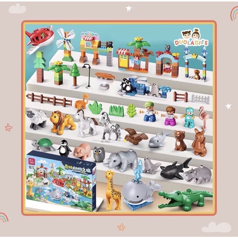 Jual Building blocks zoo | Shopee Indonesia