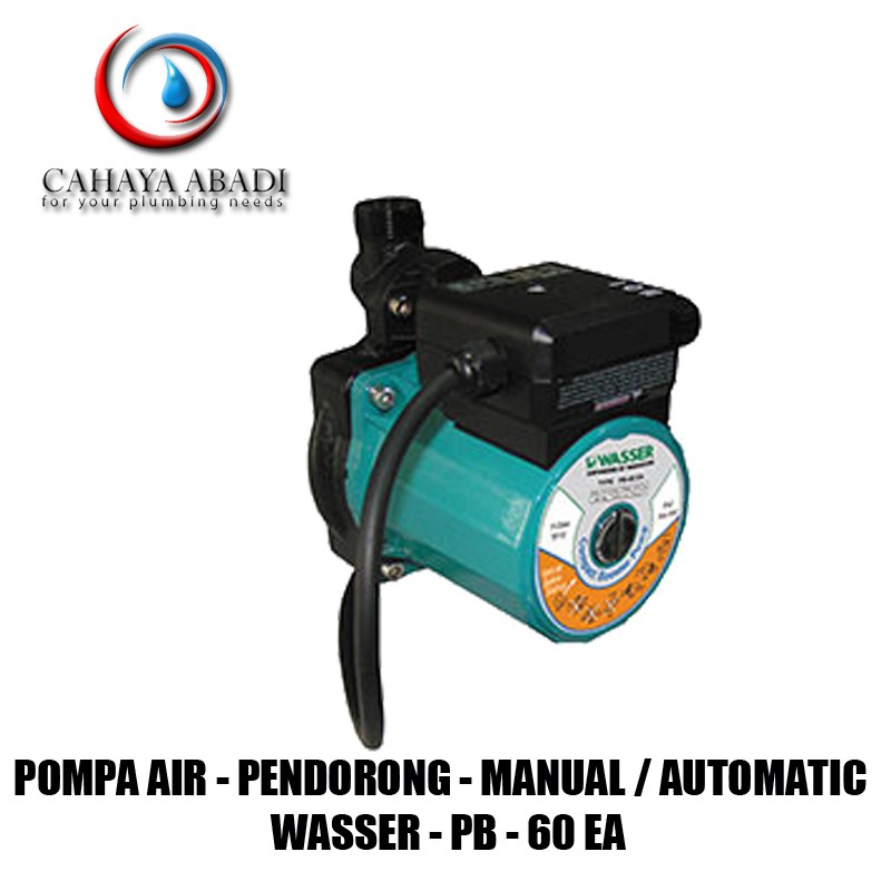 Jual GROSIR - POMPA PENDORONG - BOOSTER - WASSER - PB - 60EA - AUTOMATIC | Shopee Indonesia