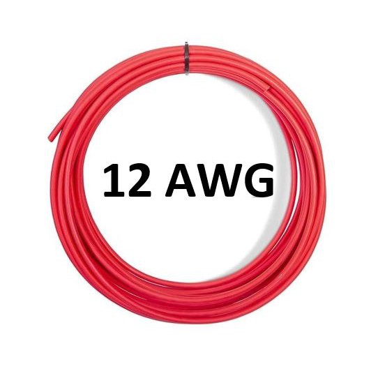 Jual AWG 12 High Quality Silicone Wire Cable Red Kabel 12AWG AWG12 ...
