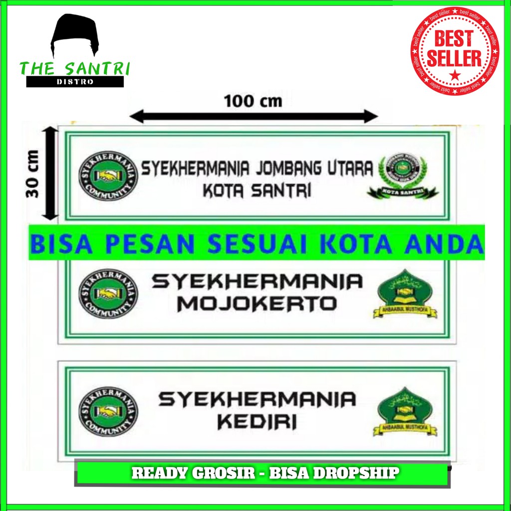 Jual Banner Syekhermania / Banner Syekher / Bisa Pesan Sesuai Keinginan ...