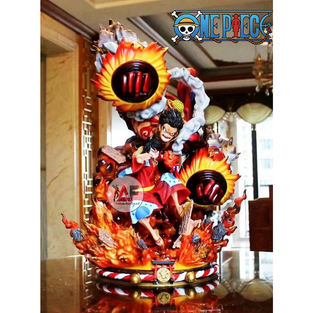 Jual RARE ITEM Statue One Piece Monkey D. Luffy G4 gear4 wano PERFECT ...