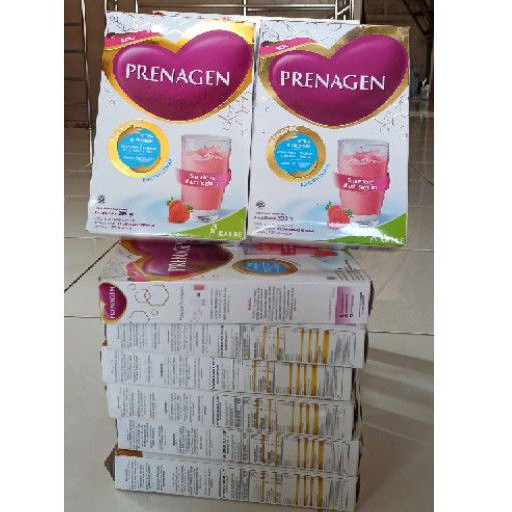 Jual Susu Promil Hamil & Menyusui Prenagen kemasan Yogurt Strawberry ...