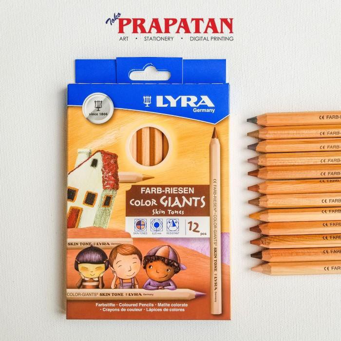 Jual Penc | Lyra Color Giants Skin Tones 12 Warna / Farb-Riesen ...