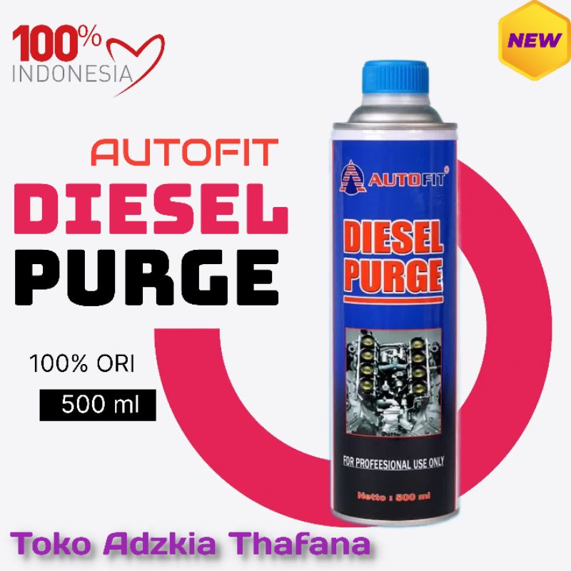 Jual Autofit Diesel Purge 500ml Cairan Purging Mobil Diesel Cleaner ...
