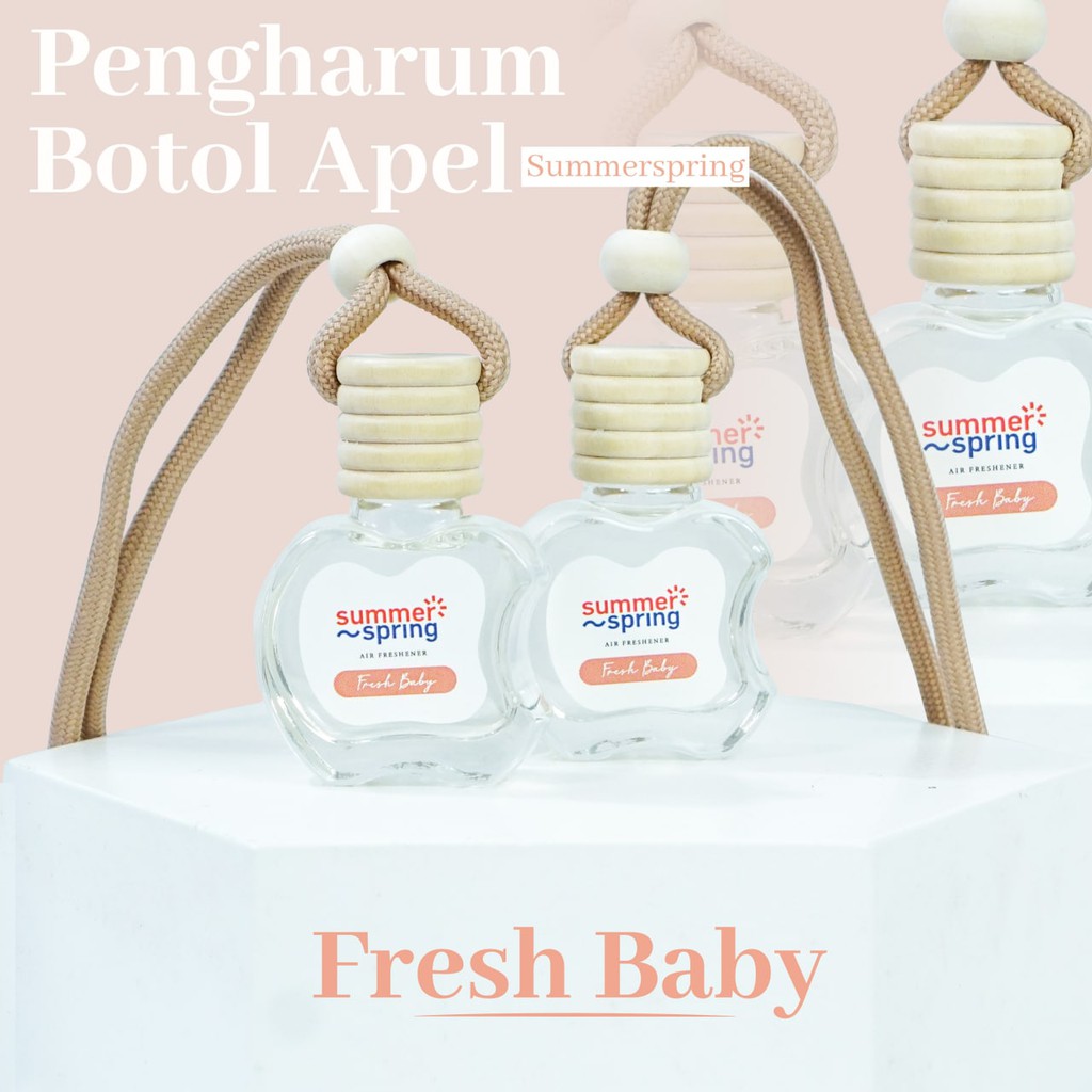 Jual Summer Spring Pengharum Pewangi Gantung Ruangan dan Mobil Botol ...