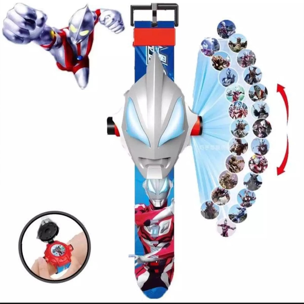Jual JAM TANGAN ULTRAMAN PROYEKTOR JT1398 ANAK GROSIR MURAH | Shopee ...