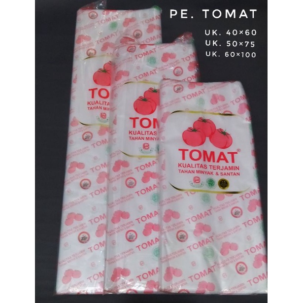 Jual Plastik PE..Tomat Ukuran Besar 40×60,50×75,60×100 Tipis(-+500gr ...