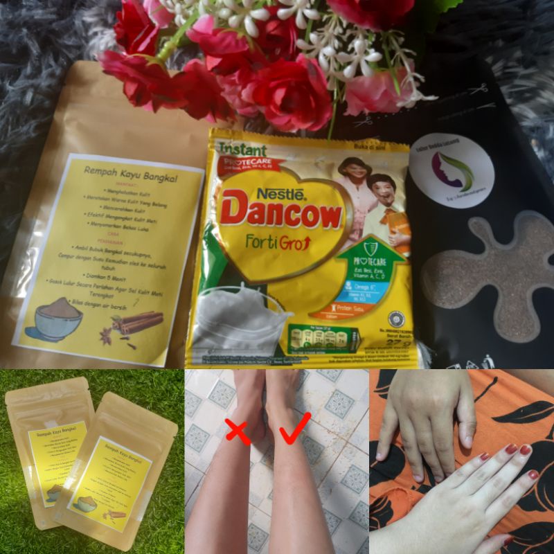 Jual Paket Lulur Kayu bangkal Viral kemasan 50gr / bibit pemutih ...