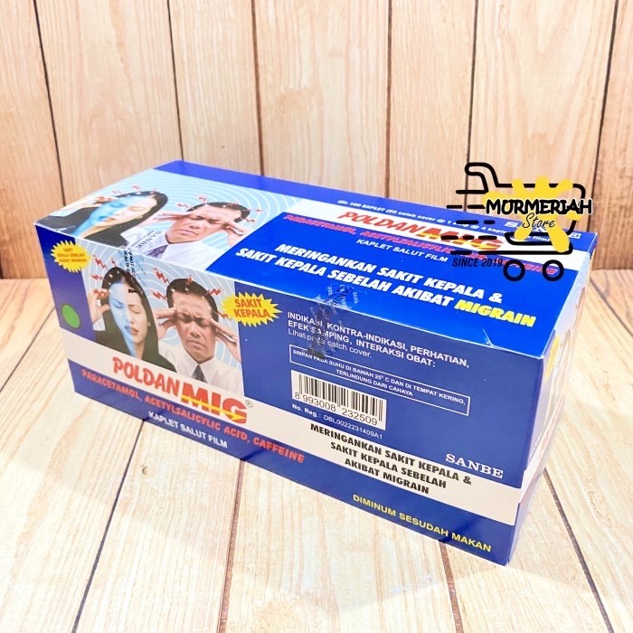 Jual POLDAN MIG STRIP ISI 4 kaplet-Obat Migrain PoldanMIG | Shopee ...