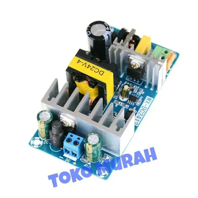 Jual power supply 24v 4A 6A smps psu mbr plc full protection | Shopee ...