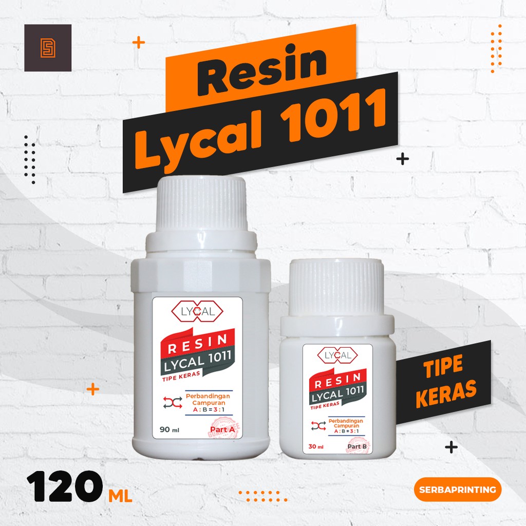 Jual RESIN LYCAL 1011 RESIN BENING RESIN KERAS RESIN KEYCHAIN CASE ...