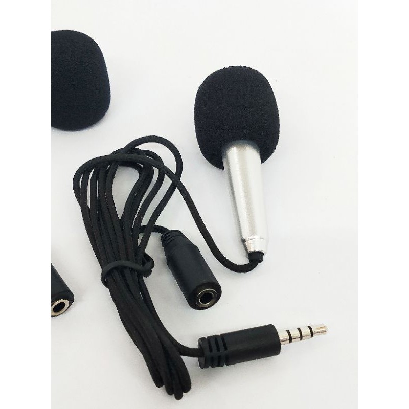 Jual Mic Smule Karaoke / Mic Mini Smule 2in1 + Jack Earphone Headset ...