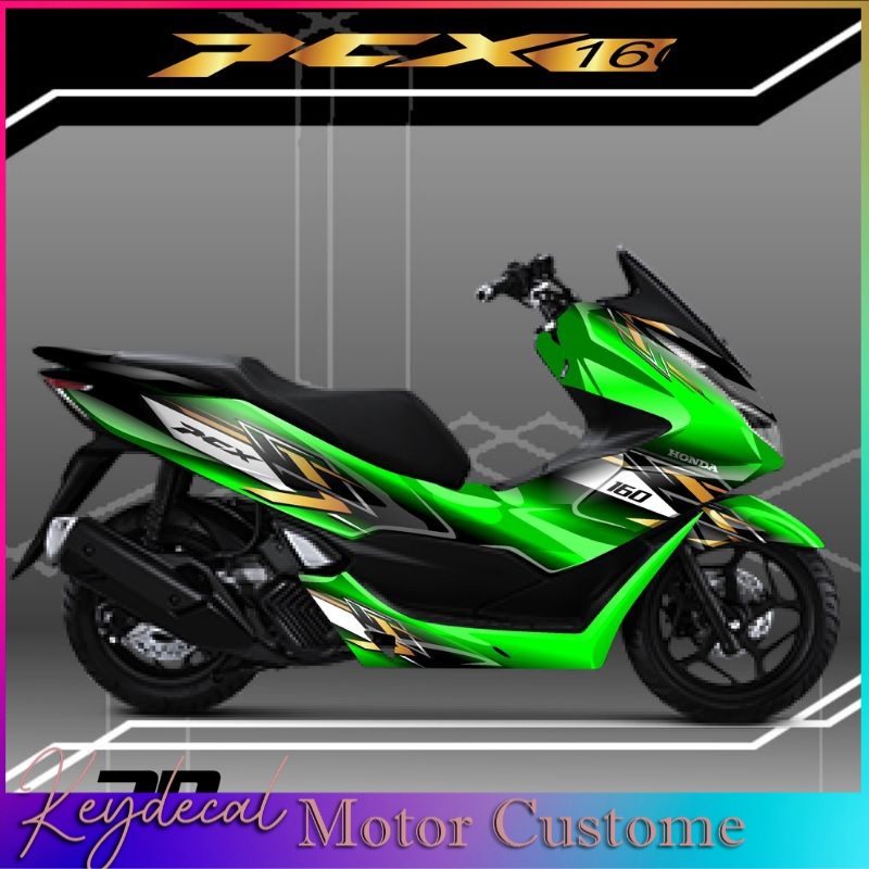 Jual Honda PCX 160 full body Stiker pcx 160 Striping all new pcx 10 ...