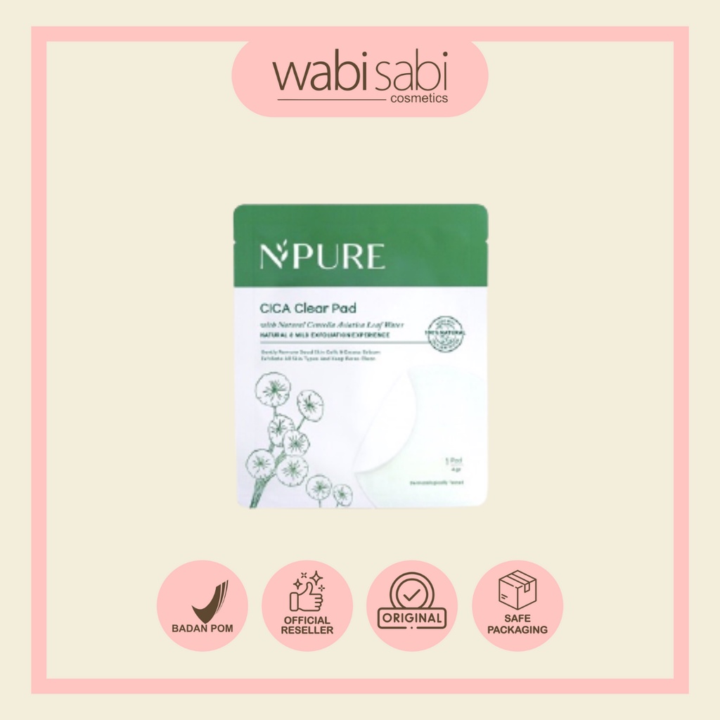Jual NPURE - Cica Clear Pad Sachet | Shopee Indonesia