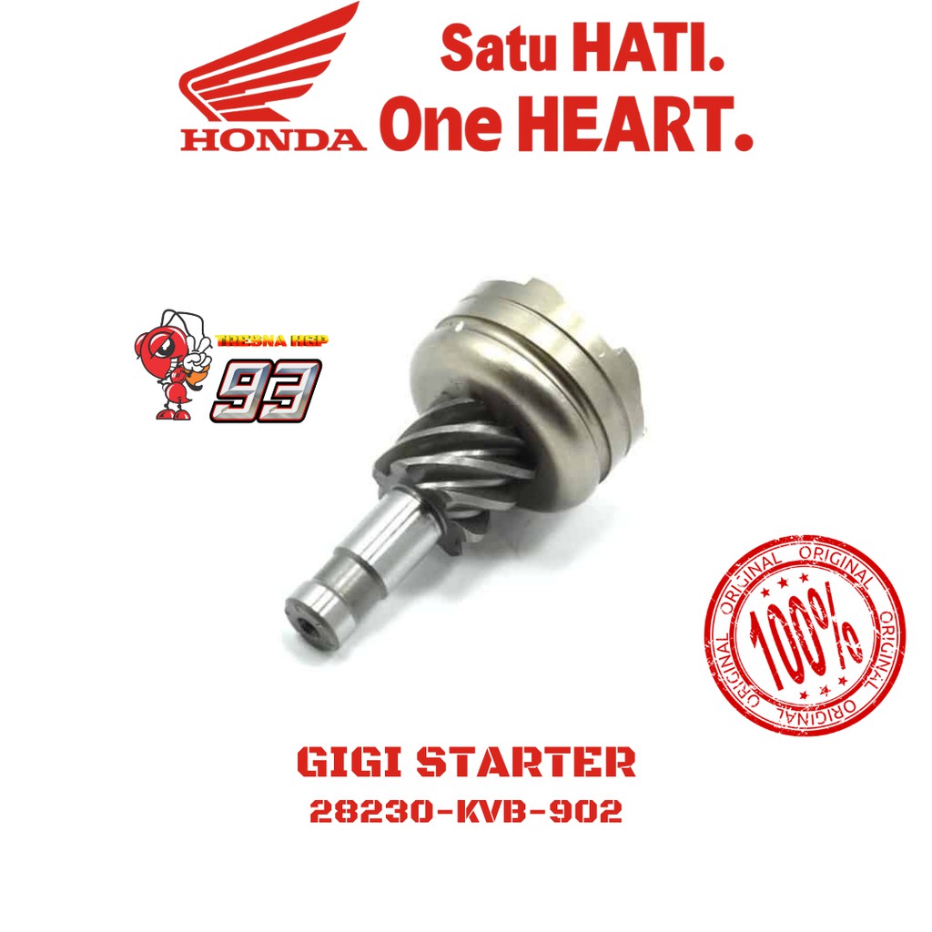 Jual 28230-KVB-902 GIGI STARTER VARIO 110 KARBURATOR ORIGINAL | GEAR ...
