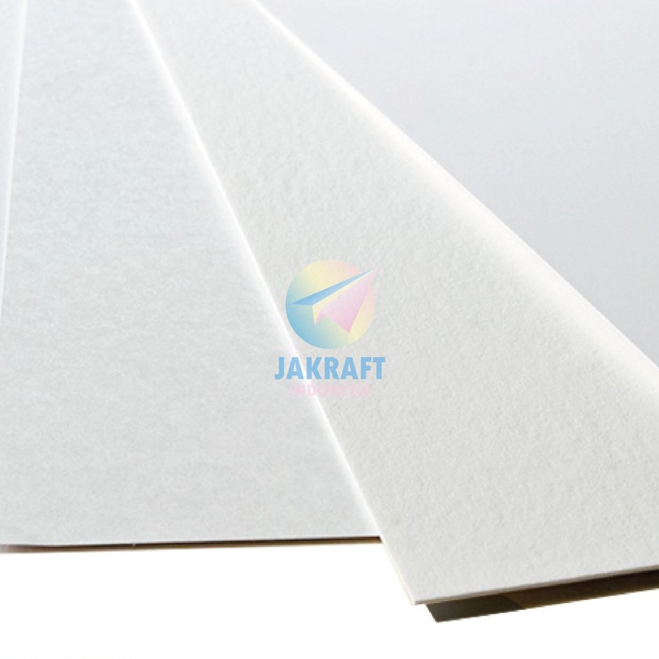 Jual (50 Lembar) Kertas Karton HVS BW A4 Tebal 250 Gram Gsm IDEO Putih ...