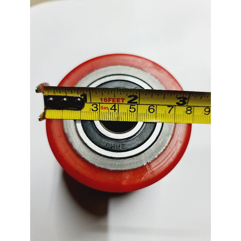 Jual Roda Hand liff/Roda Hand pallet pu merah diameter 80 x 80 mm ...