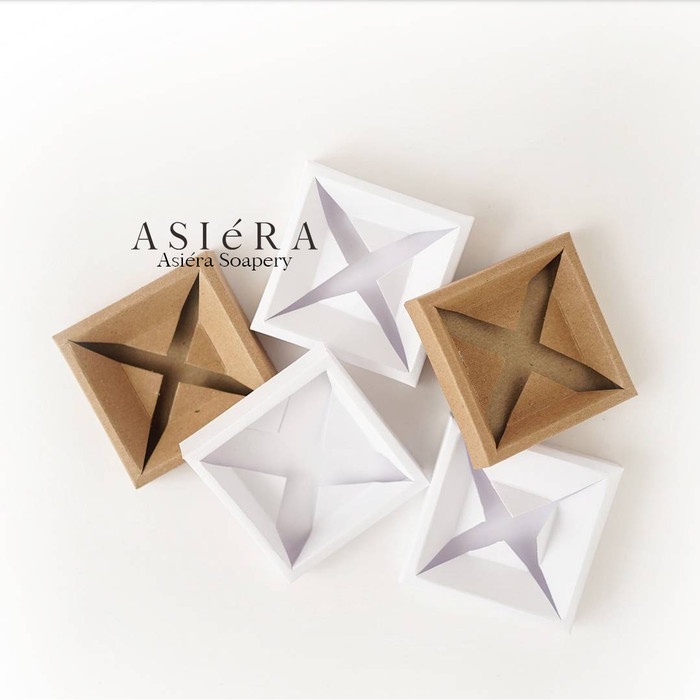 Jual Packaging sabun souvenir 7 x 7 x 2 / dus kotak / kemasan / paper ...