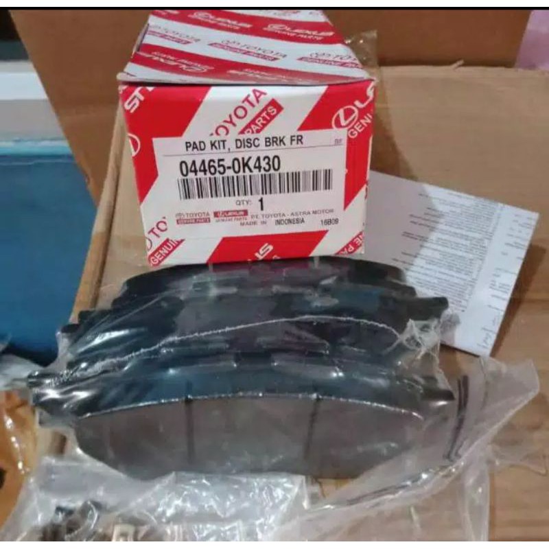Jual Kampas Rem Depan Innova Reborn Asli Brake Pad Inova Reborn | Shopee Indonesia