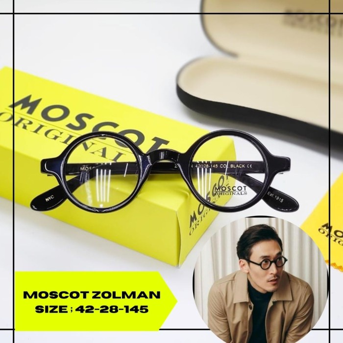 Jual MOSCOT ZOLMAN "BLACK | Shopee Indonesia