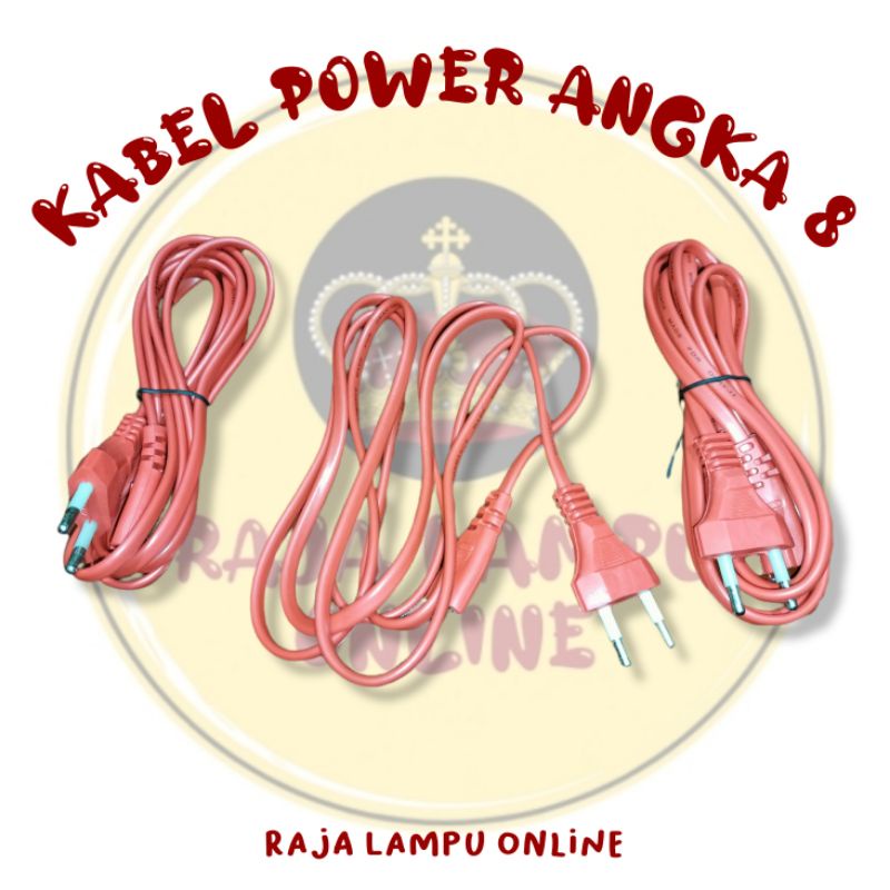 Jual KABEL POWER ANGKA 8 / KABEL ANGKA 8 | Shopee Indonesia