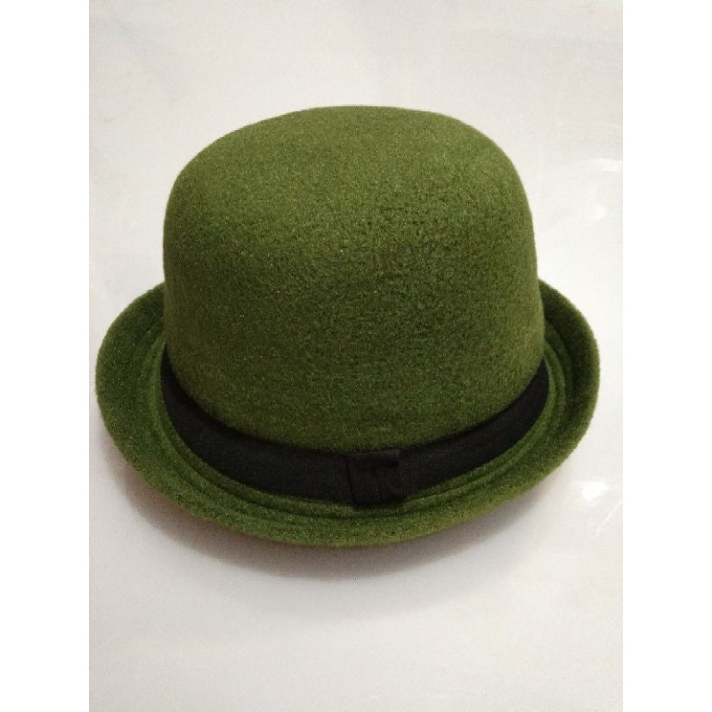 Jual Topi Bowler Hat Dewasa Cewek/Cowok Topi Caplin | Shopee Indonesia