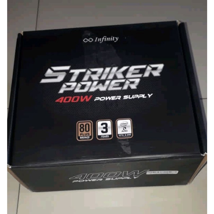 Jual power supply infinity 400w 80+ bronze | Shopee Indonesia