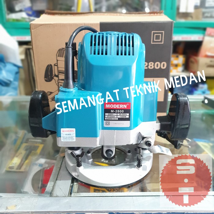 Jual M2800 MESIN PROFIL ROUTER KAYU TANGAN BESAR 1/2" MODERN M-2800 M ...