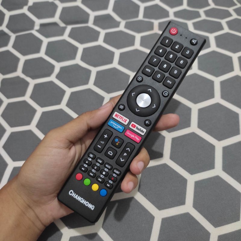Jual Remote TV CHANGHONG Smart TV Original 100% Support Google ...