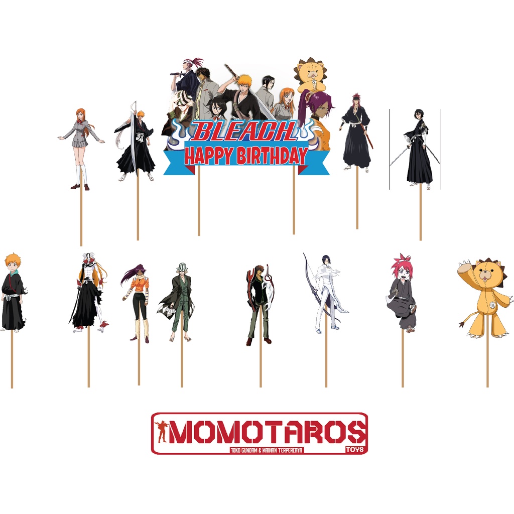 Jual Topper cake Bleach Anime set | Shopee Indonesia