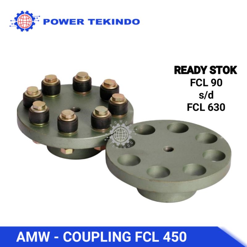 Jual AMW Coupling FCL 450 Kopel Dinamo Fleksibel FCL450 Mesin Produksi ...