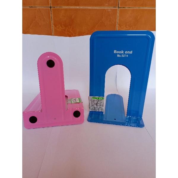 Jual dNoura SATU SET ( 2 PCS ) Book End Book Stand Sandaran Buku ...
