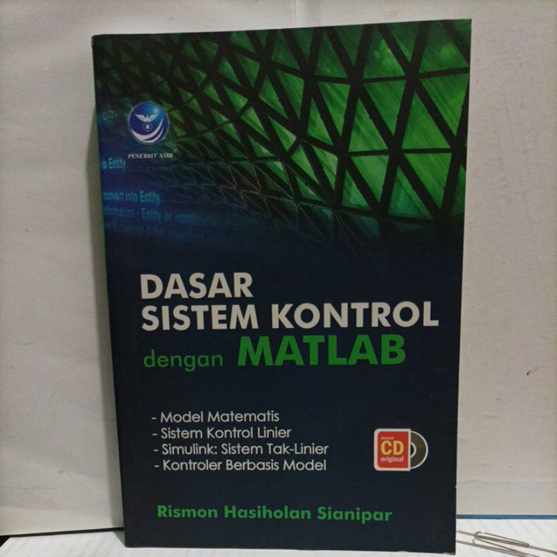 Jual Buku Dasar sistem kontrol dengan matlab model matematis sistem ... Jual Buku Dasar sistem kontrol dengan matlab model matematis sistem ...