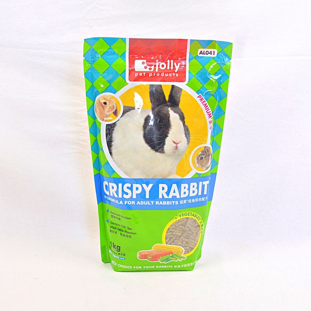 Jual JOLLY Makanan Kelinci AL041 Dwarf Rabbit Food Mixture 1kg | Shopee ...